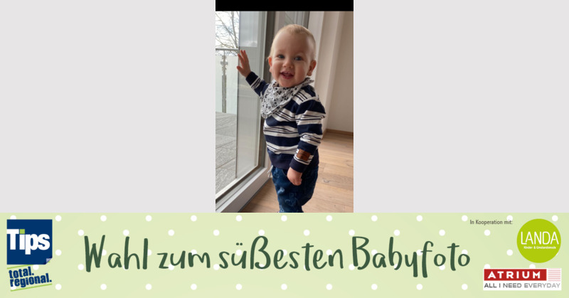 Das süßeste Babyfoto - Dominik aus Eferding