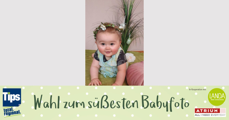 Das süßeste Babyfoto - Maya aus Rohrbach