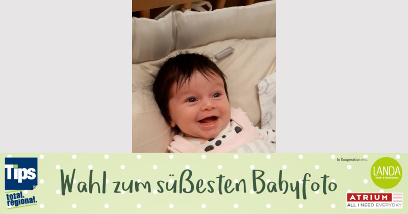 Das süßeste Babyfoto - Anna aus Rohrbach