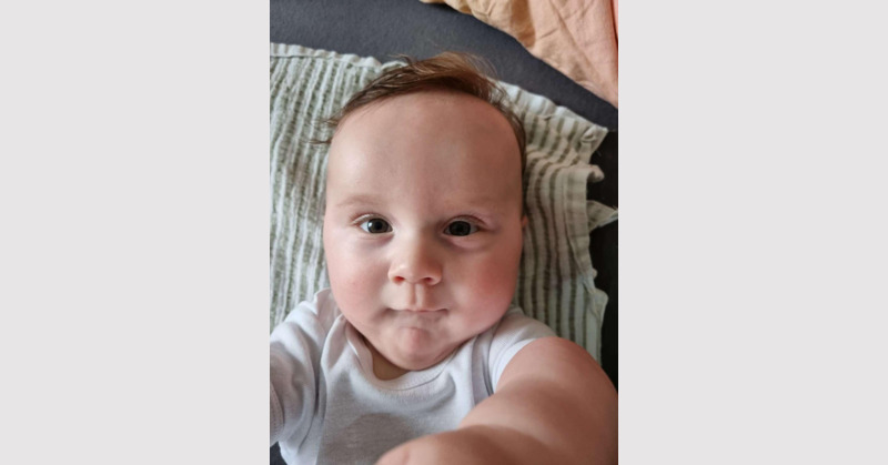 Das süßeste Babyfoto - Huber Luca aus Braunau