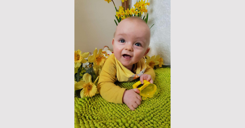 Das süßeste Babyfoto - Fabian aus Eferding