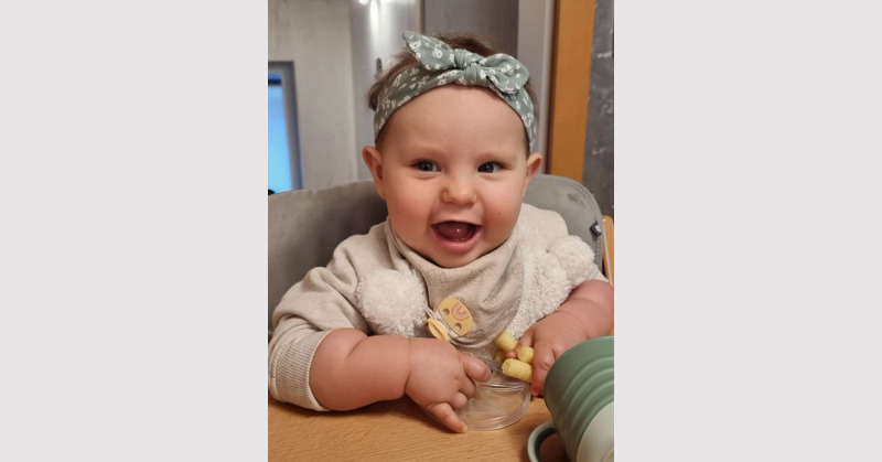 Das süßeste Babyfoto - Klara aus Wels