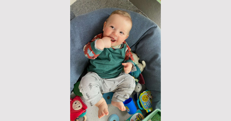 Das süßeste Babyfoto - Fabian aus Enns