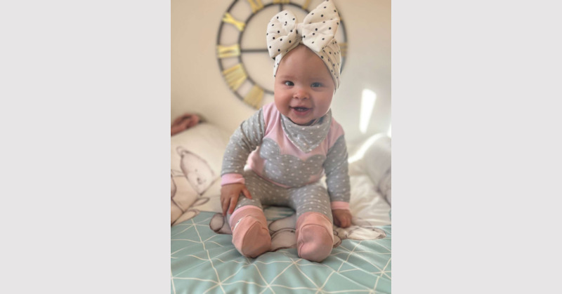 Das süßeste Babyfoto - Alissa aus Ried