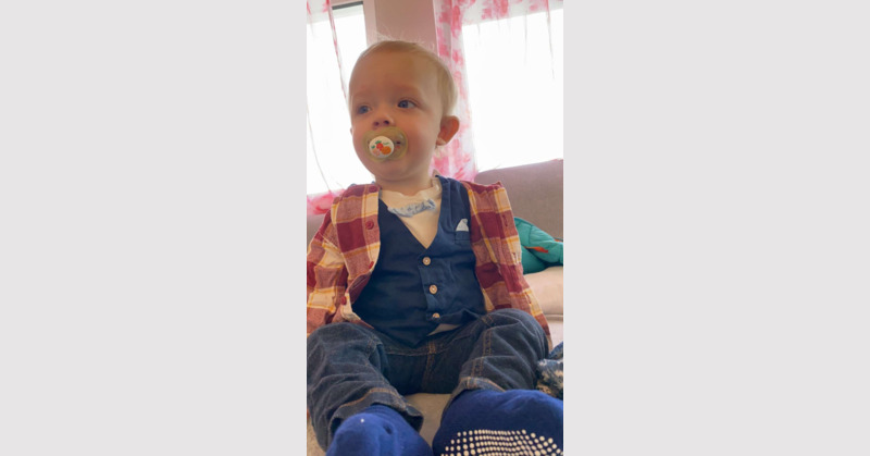 Das süßeste Babyfoto - Luca Matteo aus Linz