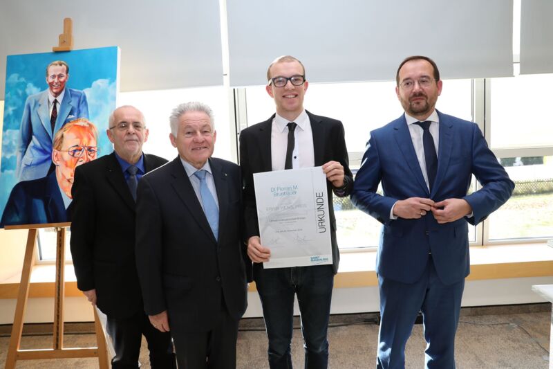 Erwin Wenzl Preis: Ehrenpreis für Marcus Riccabona