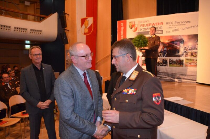 Florian-Ehrenmedaille für Herbert Strasser