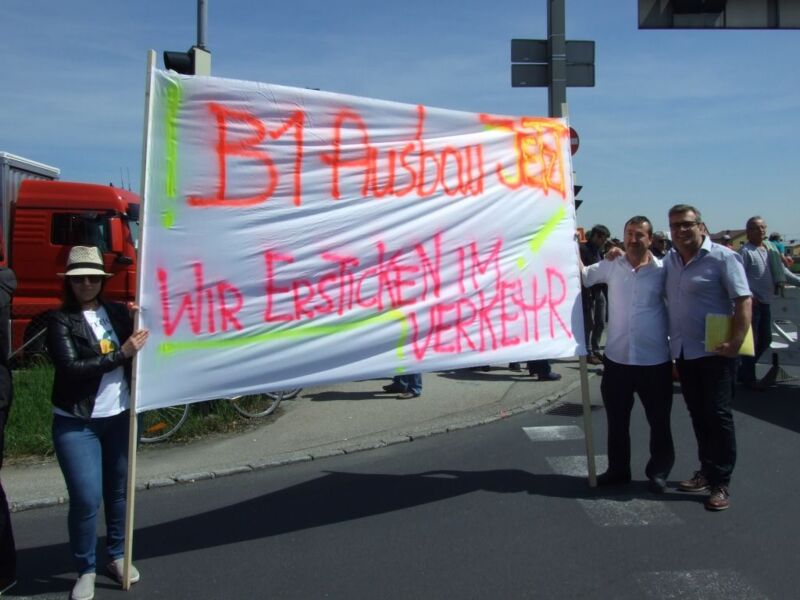 Einigung über den Ausbau der Bundesstraße 1 bei Marchtrenk