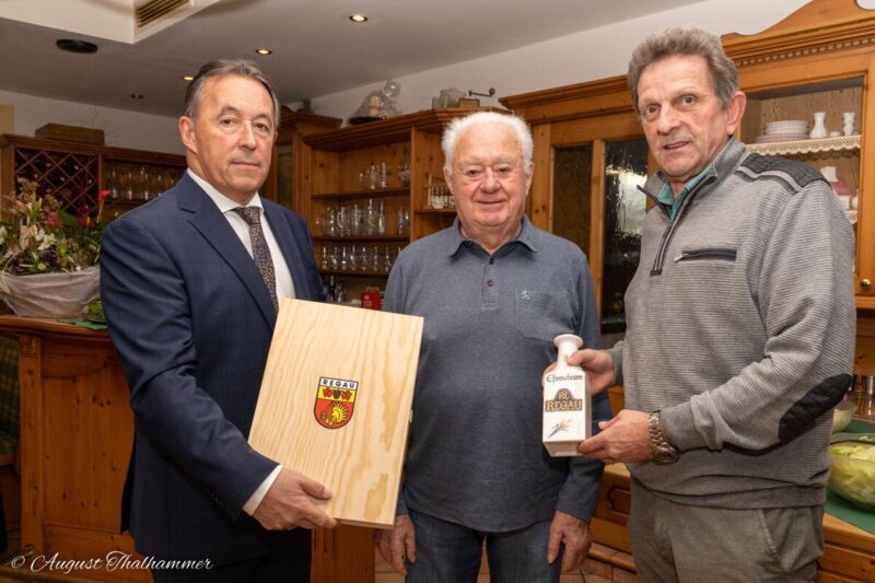 Erwin Lang zum Ehrenobmann des RSC-Regau ernannt