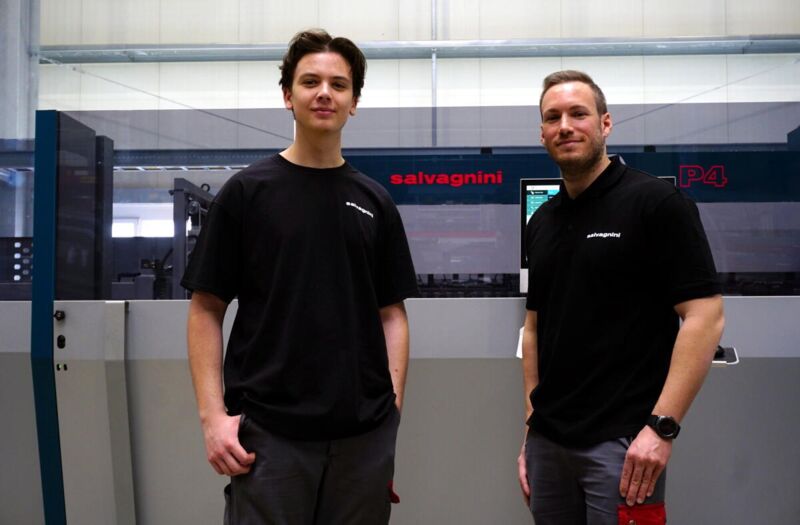 Die Lehre bei Salvagnini absolviert