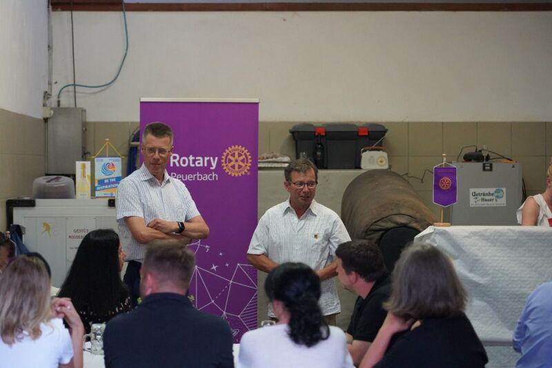 Rotary Club Peuerbach: Stefan Wiesenberger folgt Martin Humer als Präsident