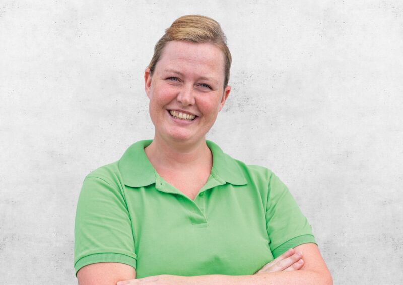 Sabine Reithmeier ist die Nahversorgerin in St. Konrad