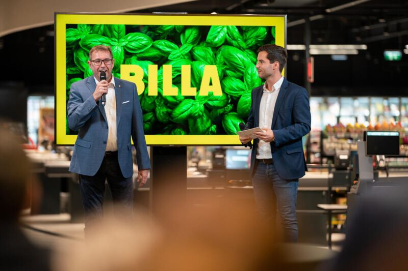 Billa Plus in Enns hat nach Umbau wieder eröffnet