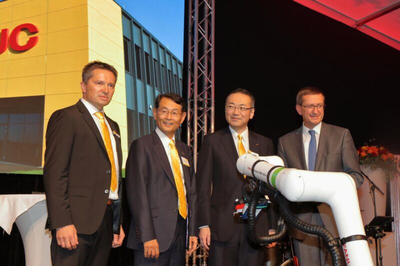 Fanuc Österreich feierte Neueröffnung