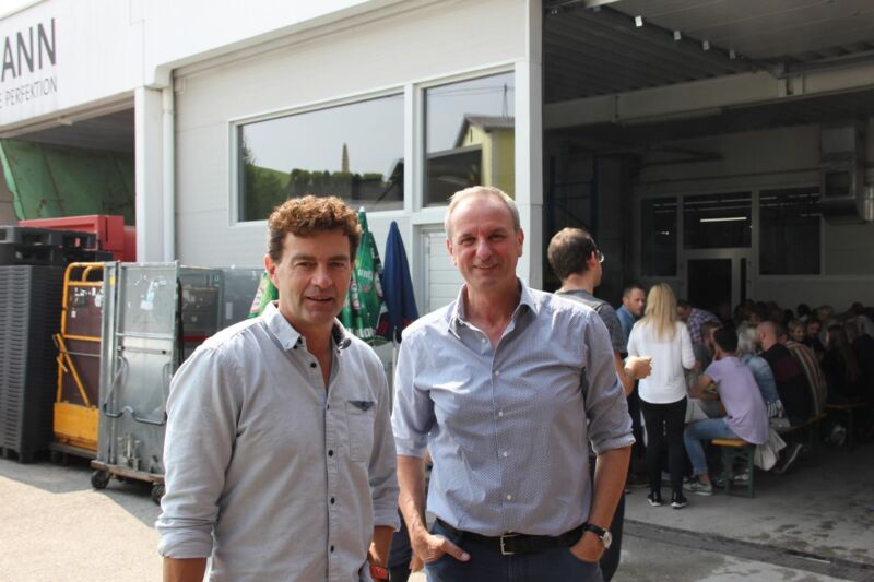 Druckerei Estermann lud zu einem gemütlichen Sommerfest ein