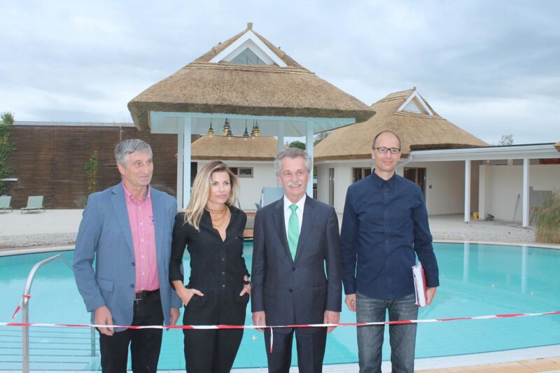 Karibisches Feeling in der neuen Saunawelt der Therme Geinberg