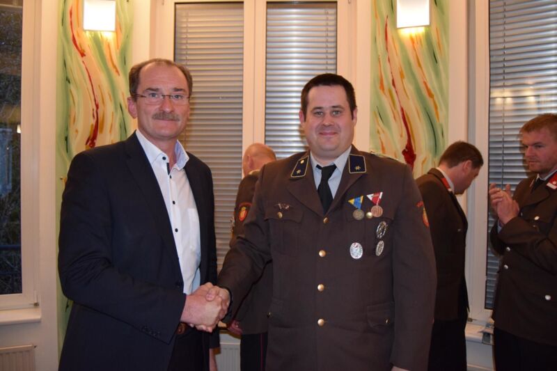 Neuer Kommandant nach 20 Jahren bei der Feuerwehr Windischgarsten