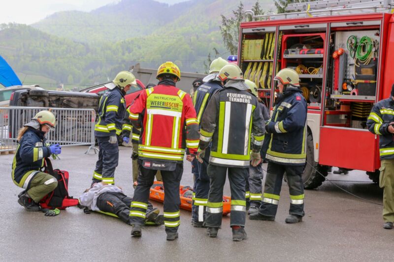 Bernegger Fire Fighter Competition in Molln