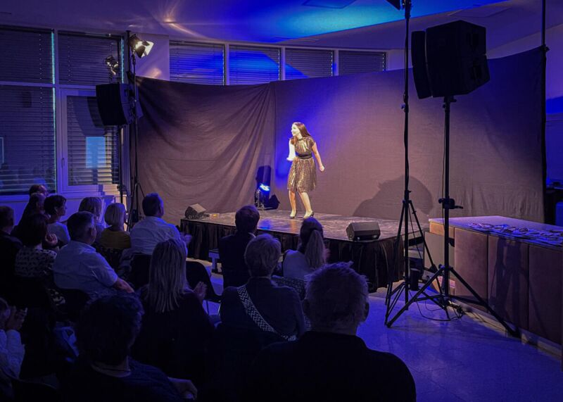 Lydia Prenner-Kasper begeisterte mit Damenspitzerl in Ried