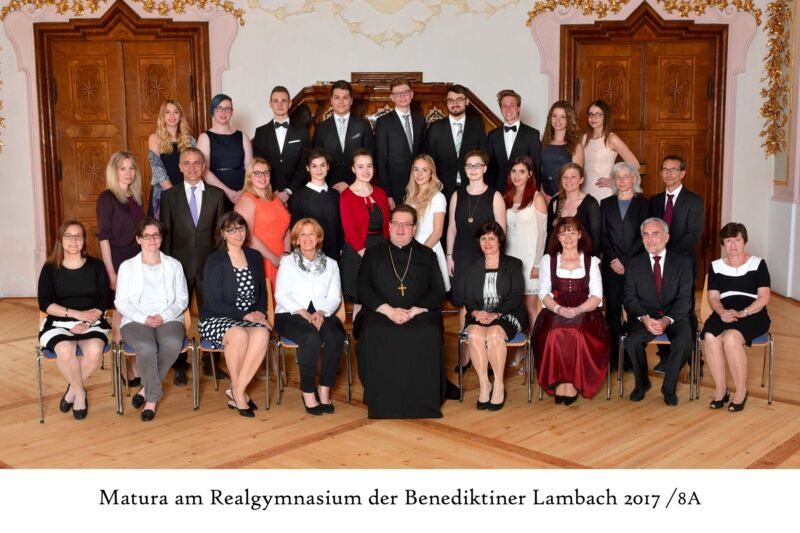 Maturanten des Gymnasiums Stift Lambach