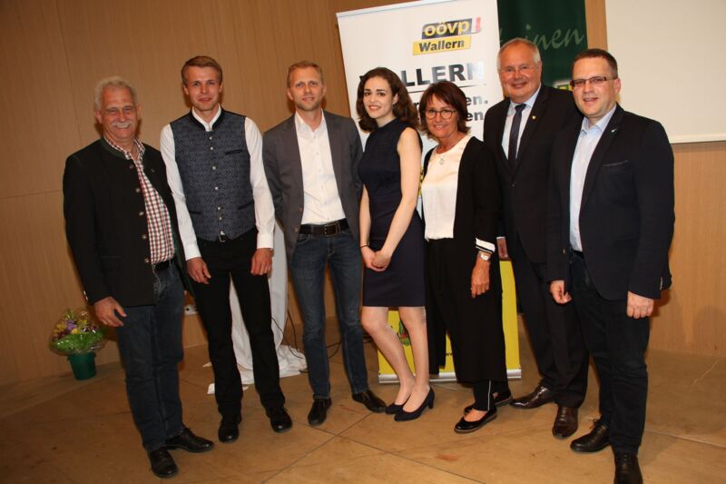 Bürgermeister Franz Kieslinger als ÖVP-Obmann bestätigt