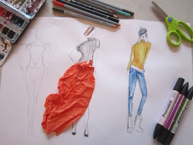 Workshop: Zeichnen wie ein Modedesigner