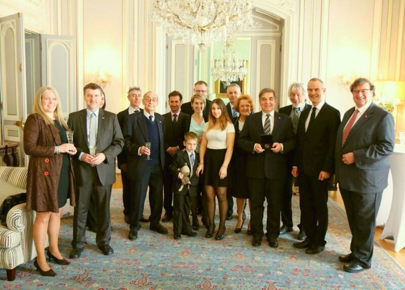 Universitätsprofessor Friedrich Franek erhielt höchste Auszeichnung im ...