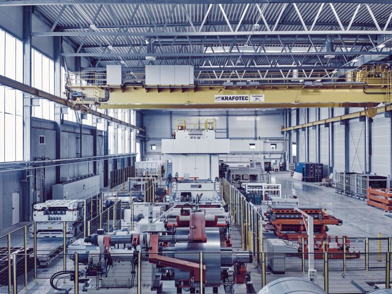 Voest eröffnet neues Werk in Linz