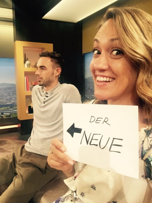 Neuer Café Puls-Moderator: Feuerteufe bravourös gemeistert