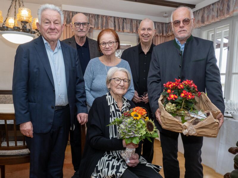 Viele Glückwünsche zum 100. Geburtstag für Stefanie Lindner aus Pregarten