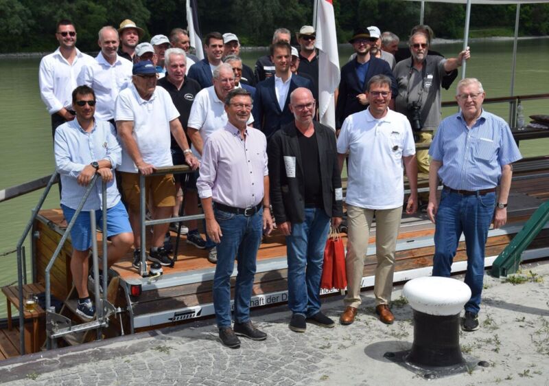 Traditioneller Ulmer Besuch in Engelhartszell