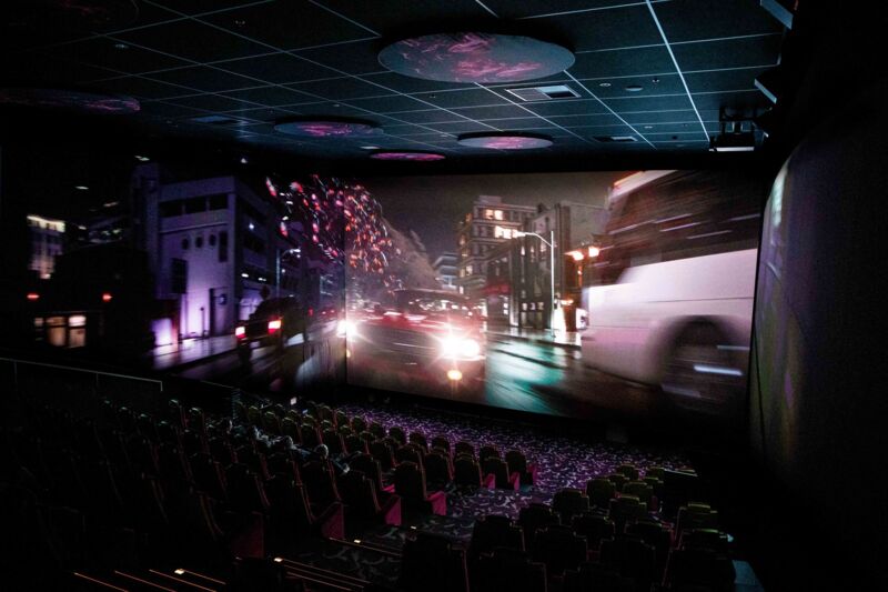 ScreenX: Hollywood Megaplex präsentiert 270-Grad-Leinwand