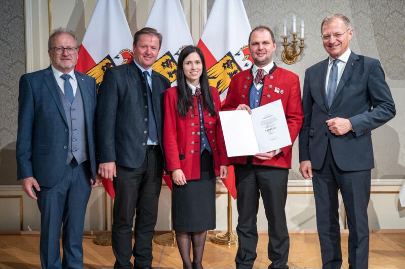 Auszeichnung für sechs Musikkapellen