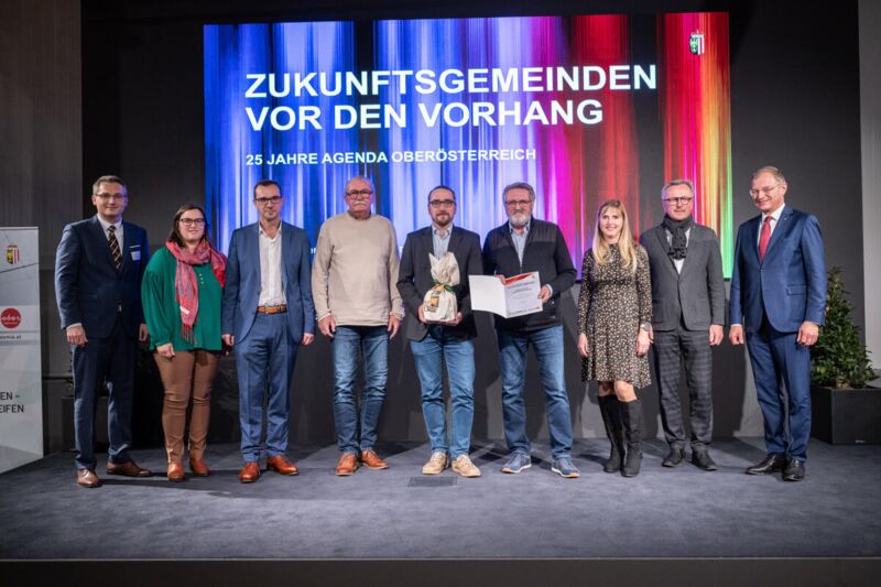 Gemeinde Aschach wurde ausgezeichnet