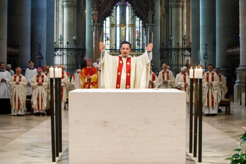 Klemens Langeder wurde zum Priester geweiht