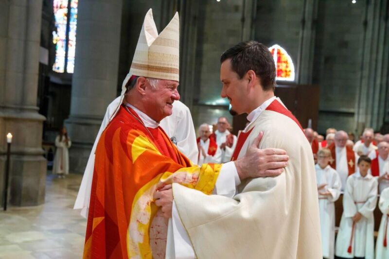 Klemens Langeder wurde zum Priester geweiht
