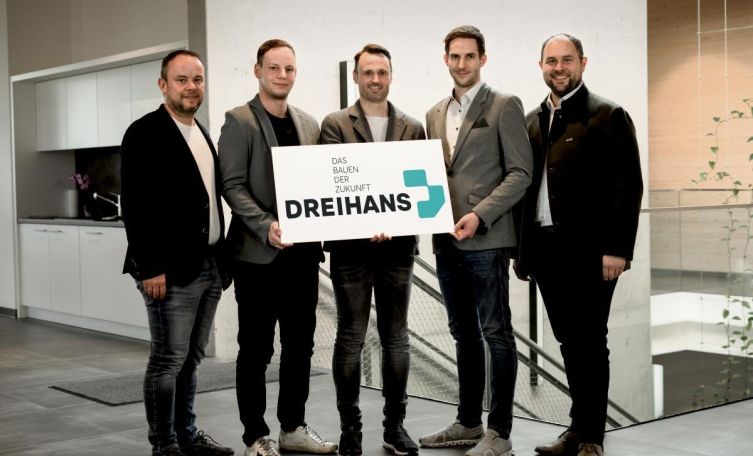 Aus drei wird Dreihans: Baufirmen treten nun gemeinsam auf